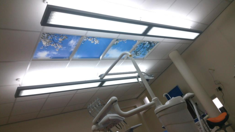 Skylight photo led panels in your dental clinic – Dental lighthouse